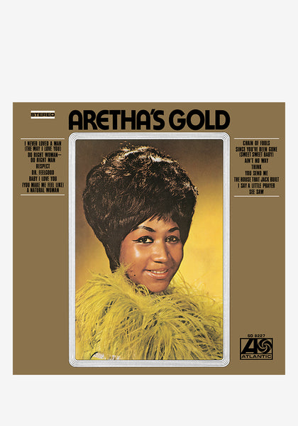 Aretha Franklin-Aretha's Gold LP (Gold) | Newbury Comics