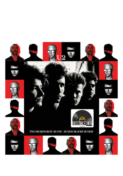 U2-Two Hearts Beat As One / Sunday Bloody Sunday (War & Surrender Mixes) EP Vinyl | Newbury Comics
