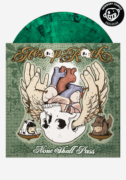 Aesop Rock-None Shall Pass Exclusive 2LP Color Vinyl | Newbury Comics