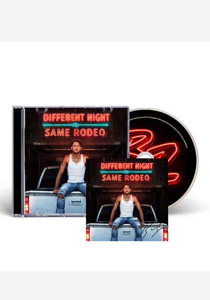 Bailey Zimmerman-Different Night Same Rodeo CD (Autographed) | Newbury ...