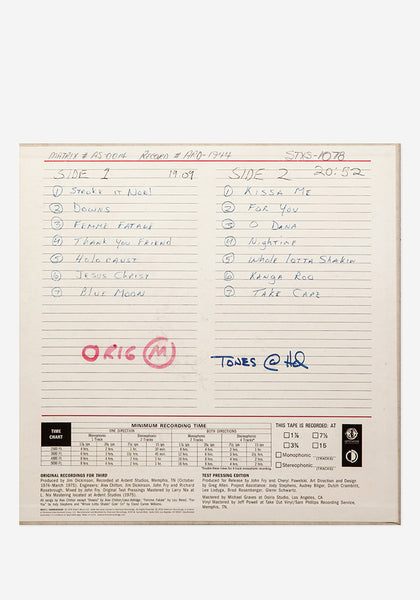 Big Star-Third (Test Pressing Edition) Exclusive LP (Orange) Color ...