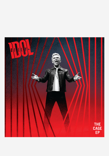 Billy Idol-The Cage EP Vinyl With Autographed Insert | Newbury Comics