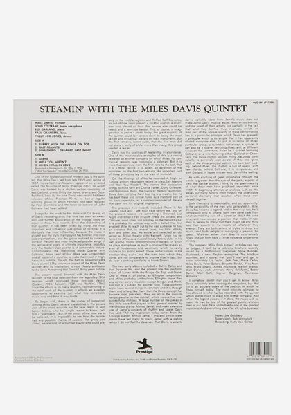 The Miles Davis Quintet-Steamin' With The Miles Davis Quintet Exclusive ...