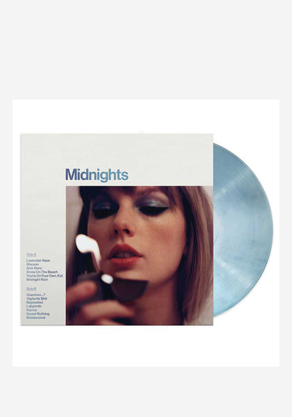Taylor Swift-Midnights Moonstone Blue Edition LP (Color) Vinyl ...