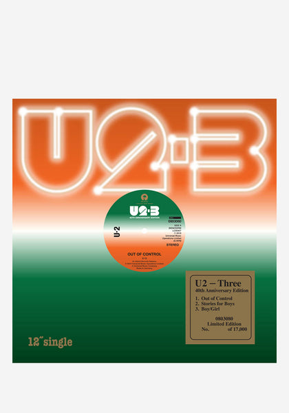 U2-Three EP Vinyl | Newbury Comics